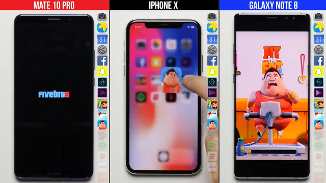华为mate10Pro对比iphoneX和三星note8，究_凤凰网视频_凤凰网