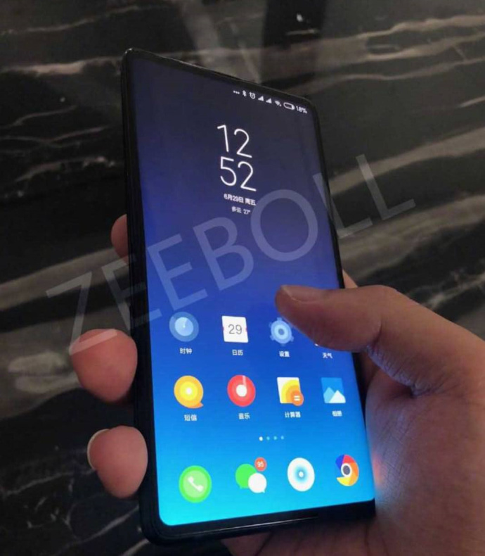 小米MIX3真机现身，无下巴，比vivo NEX更好看！_凤凰网科技