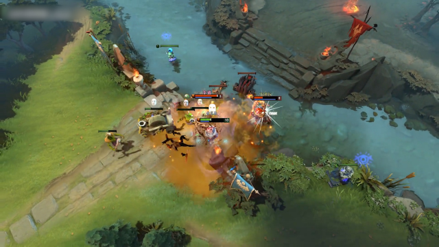 DOTA2 Maybe的假腿也能当臂章切？极限反杀，灵性预判_凤凰网视频_凤凰网