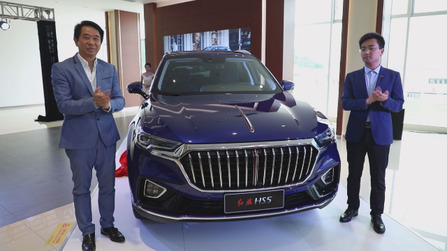 当红不让 首款豪华B级SUV红旗HS5正式上市_凤凰网视频_凤凰网