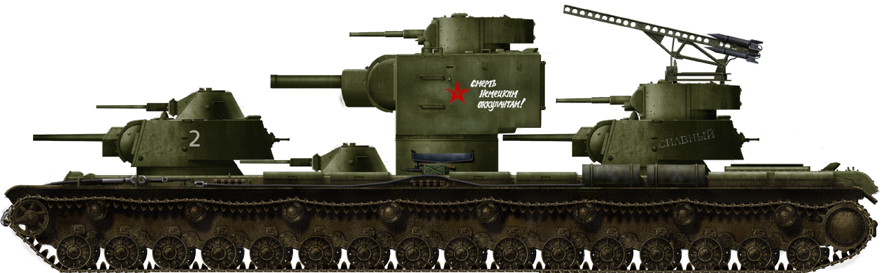 苏联千吨“布尔什维克”坦克：配6门炮18挺机枪_凤凰网