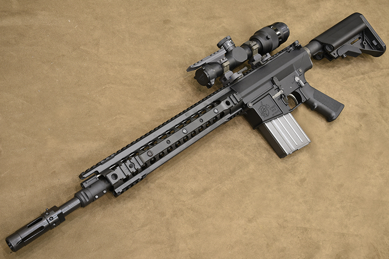 增强型 精美的卡宾枪 VFC SR25 ECC GBB 中文版赏析__凤凰网