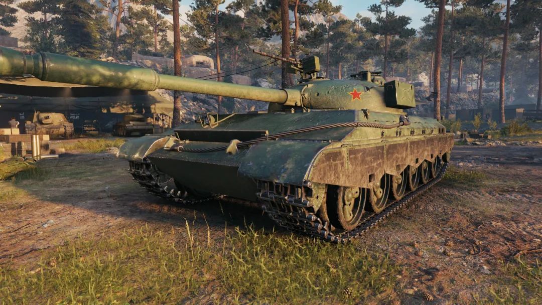坦克世界 C系新8级金币车！140工程+113车体的WZ-113-II细节大图_凤凰网