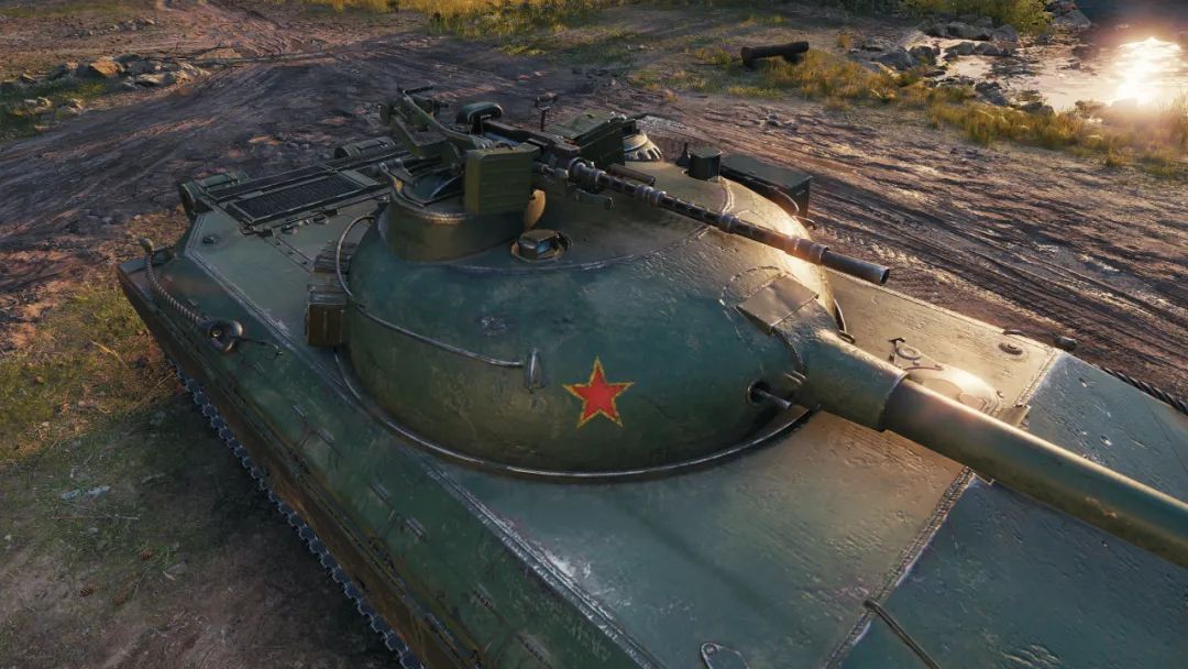 坦克世界 C系新8级金币车！140工程+113车体的WZ-113-II细节大图_凤凰网