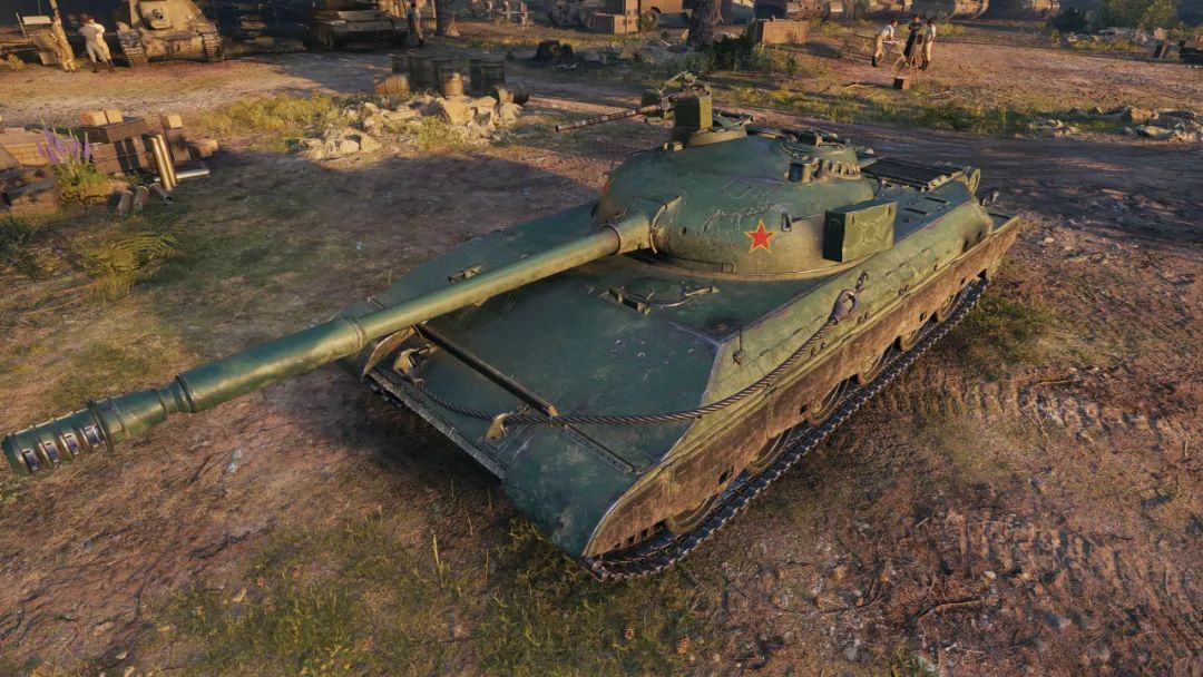 坦克世界 C系新8级金币车！140工程+113车体的WZ-113-II细节大图_凤凰网