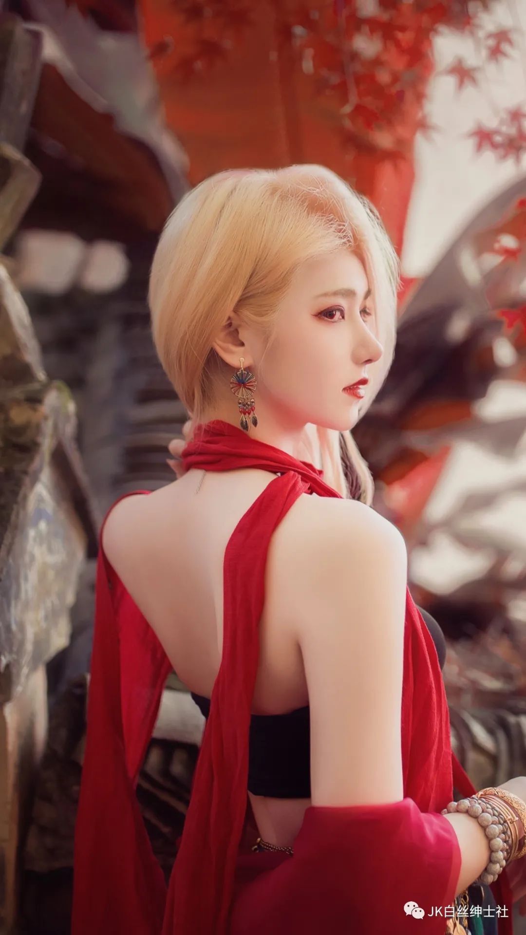 cos：白到发光的仙女__凤凰网