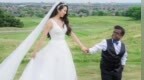 1米62女子嫁给身高1米2印裔男子，网友质疑结婚照是AI生成，新娘反驳