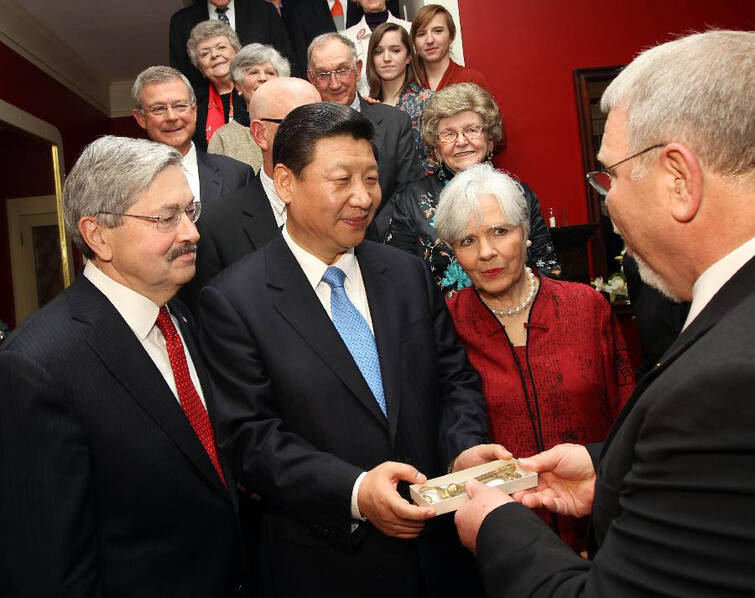 习近平访美旧照_大众网