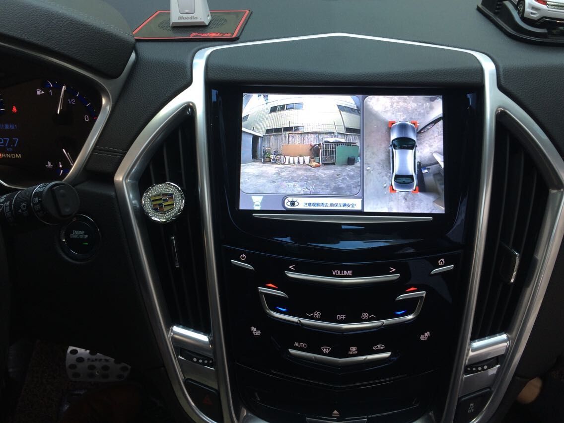 凯迪拉克SRX升级360全景行车记录仪__凤凰网