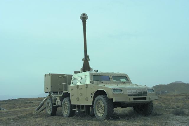 采用西方口径的中国车载榴弹炮：SH5型105毫米榴弹炮__凤凰网