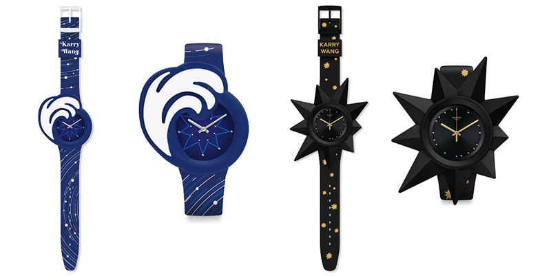 比kaws联名更迷妹的，可能是swatch的王俊凯设计款了_凤凰网