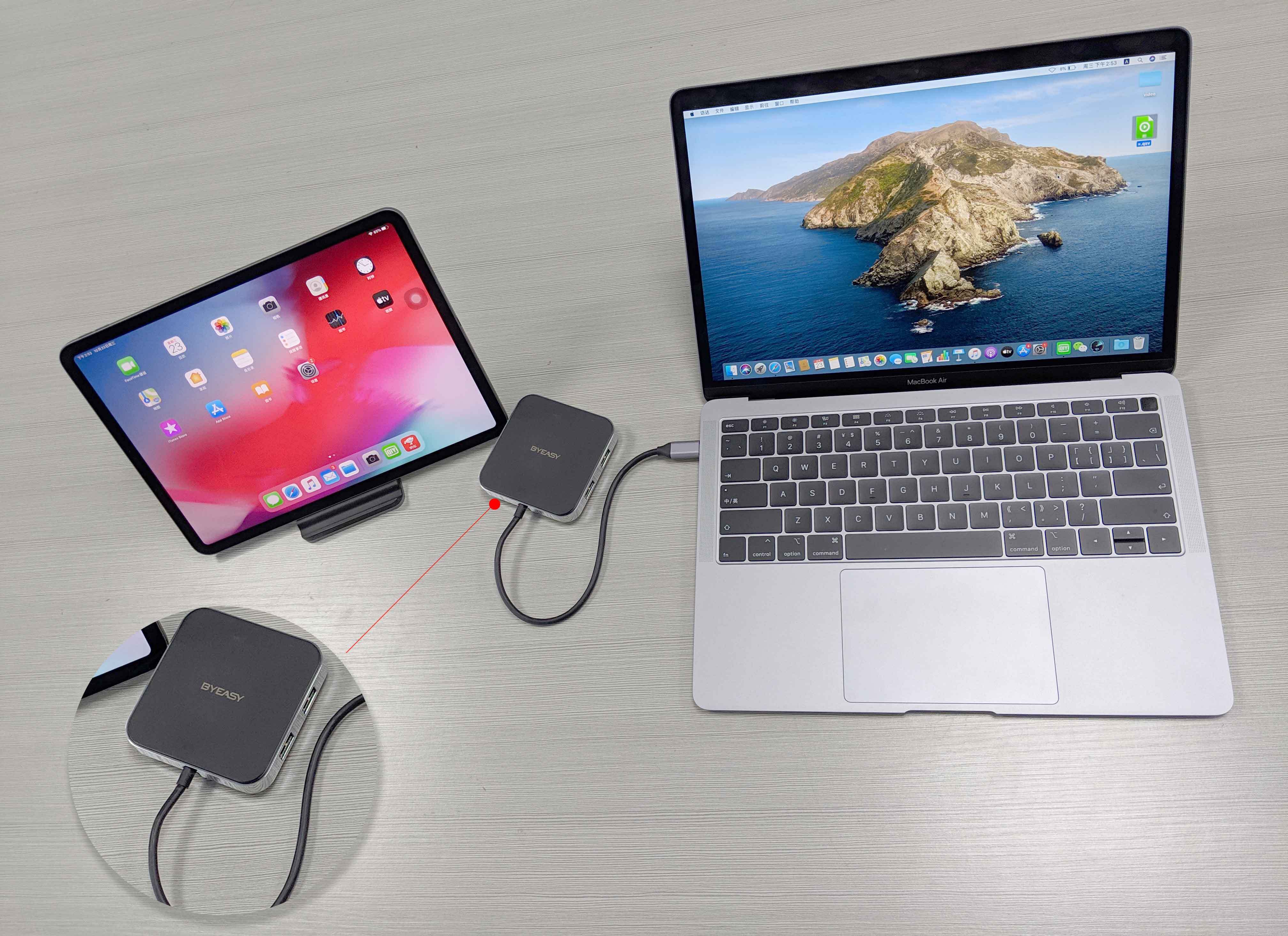 首款为iPad Pro设计的支架扩展坞，几乎兼容所有Type-C电脑设备！__凤凰网