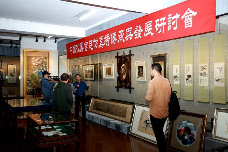 南通沈绣博物馆经过修缮后“五一”起重新开放__凤凰网