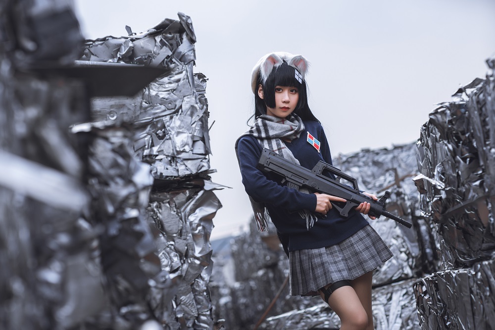 萌芽儿 少女前线 95式 cos__凤凰网