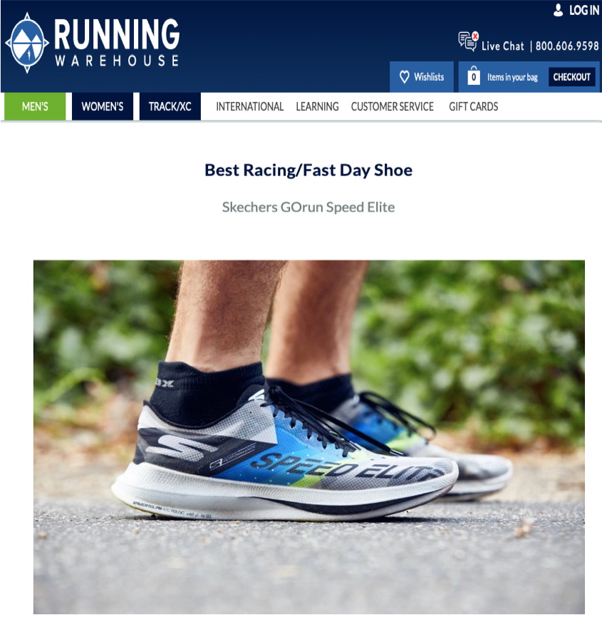斯凯奇GORUN SPEED ELITE跑鞋获“最佳全场景竞速跑鞋__凤凰网