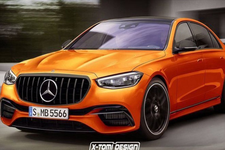 梅赛德斯AMG全新S63！推混动车型，4.0T动力，前脸战斗感十足_凤凰网视频_凤凰网