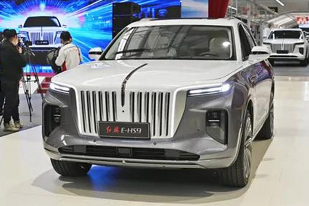 红旗E-HS9正式投产，预售55万起，续航超500km，即将开卖！_凤凰网视频_凤凰网