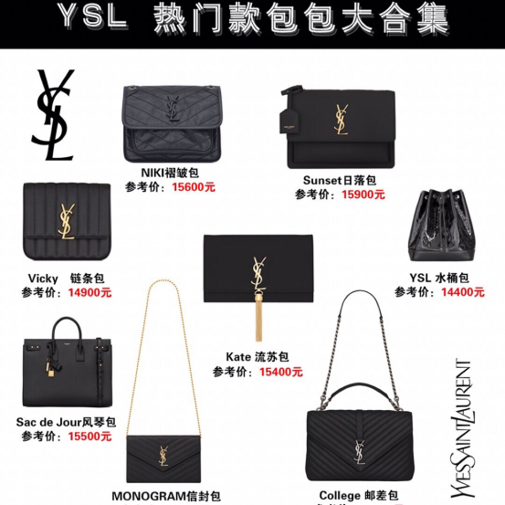 YSL圣罗兰包包回收价格图片|YSL圣罗兰经典包包合集|热门系列__凤凰网