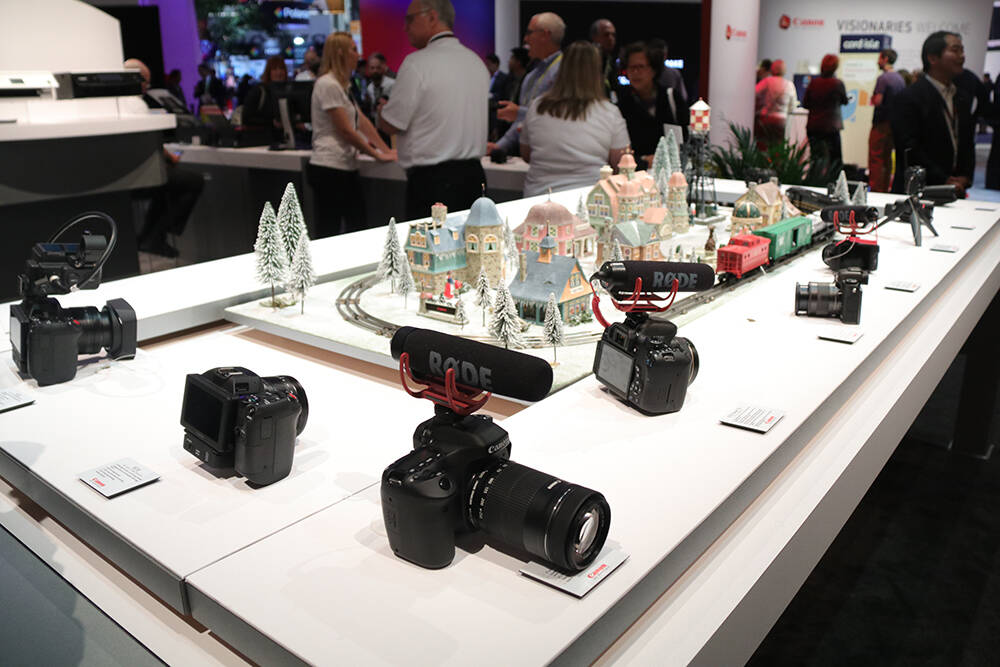 CES2017佳能展台组图：主要以相机为主_手机凤凰网