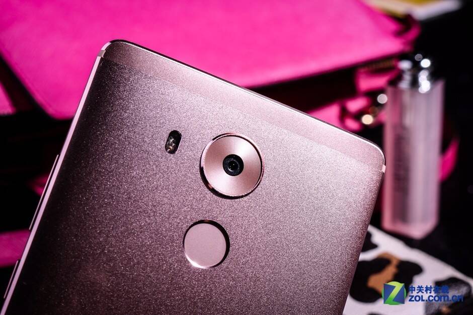 华为Mate 8玫瑰金图赏_手机凤凰网