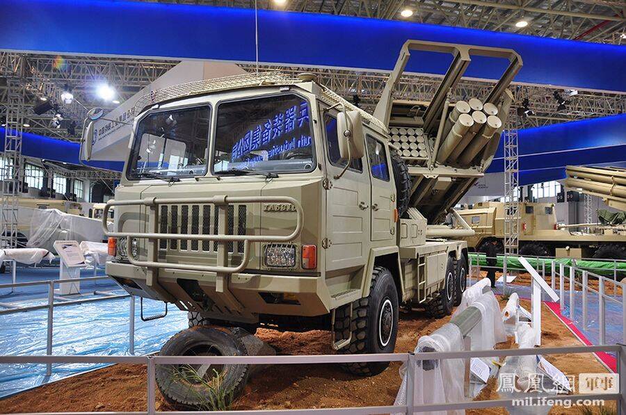 外媒：解放军将装备新型AR3火箭炮 已出口阿联酋_手机凤凰网