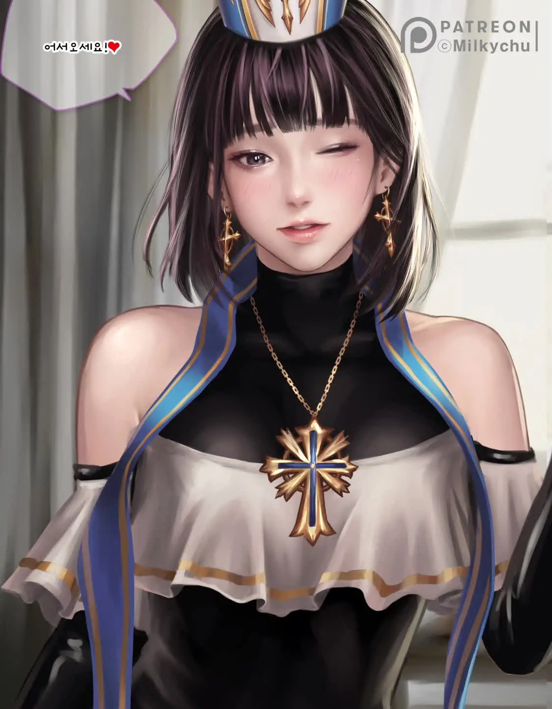 P站韩国画师Milkychu 2020插画作品赏析__凤凰网