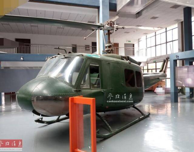 军迷近拍中国唯一UH-1：曾从越南叛逃