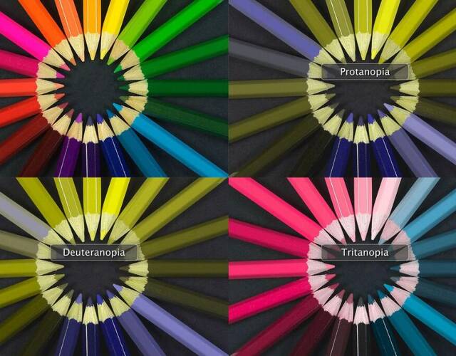你知道吗？原来色盲人群眼中的世界是这样的